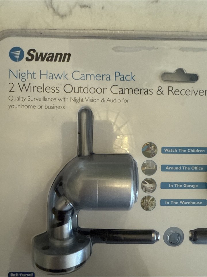 Swann Night Hawk Camera Pack - 2 wireless outdoor cameras and receiver ...