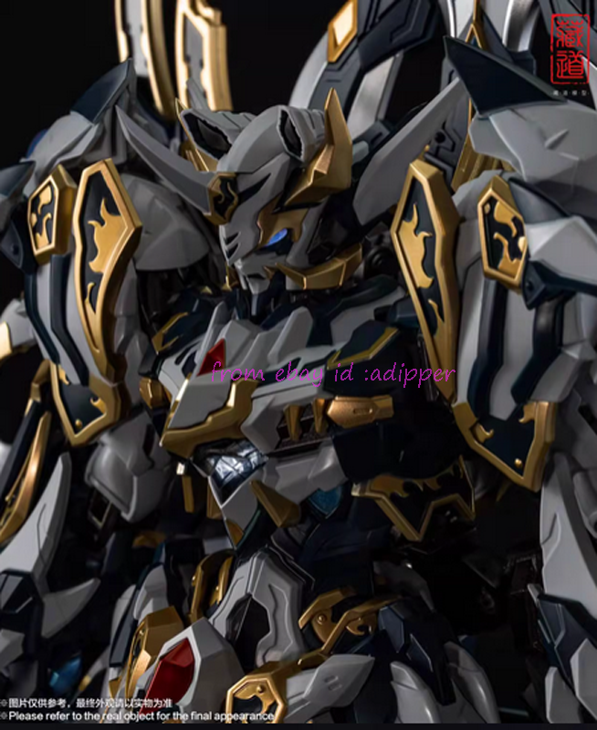 Cangdao Model CD-02 1/72 White Tiger Gundam Metal Build Robot Christmas ...
