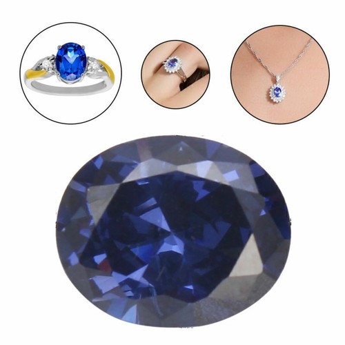 Unheated 9x11mm 4.52ct Ceylon Blue Sapphire Oval Shape Top Quality VVS ...