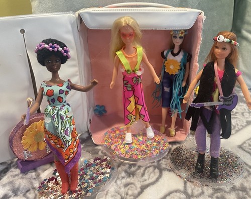 1970 Vintage topper Dawn&Mattel RF Heather Lilac Rosemary W CASE See ...