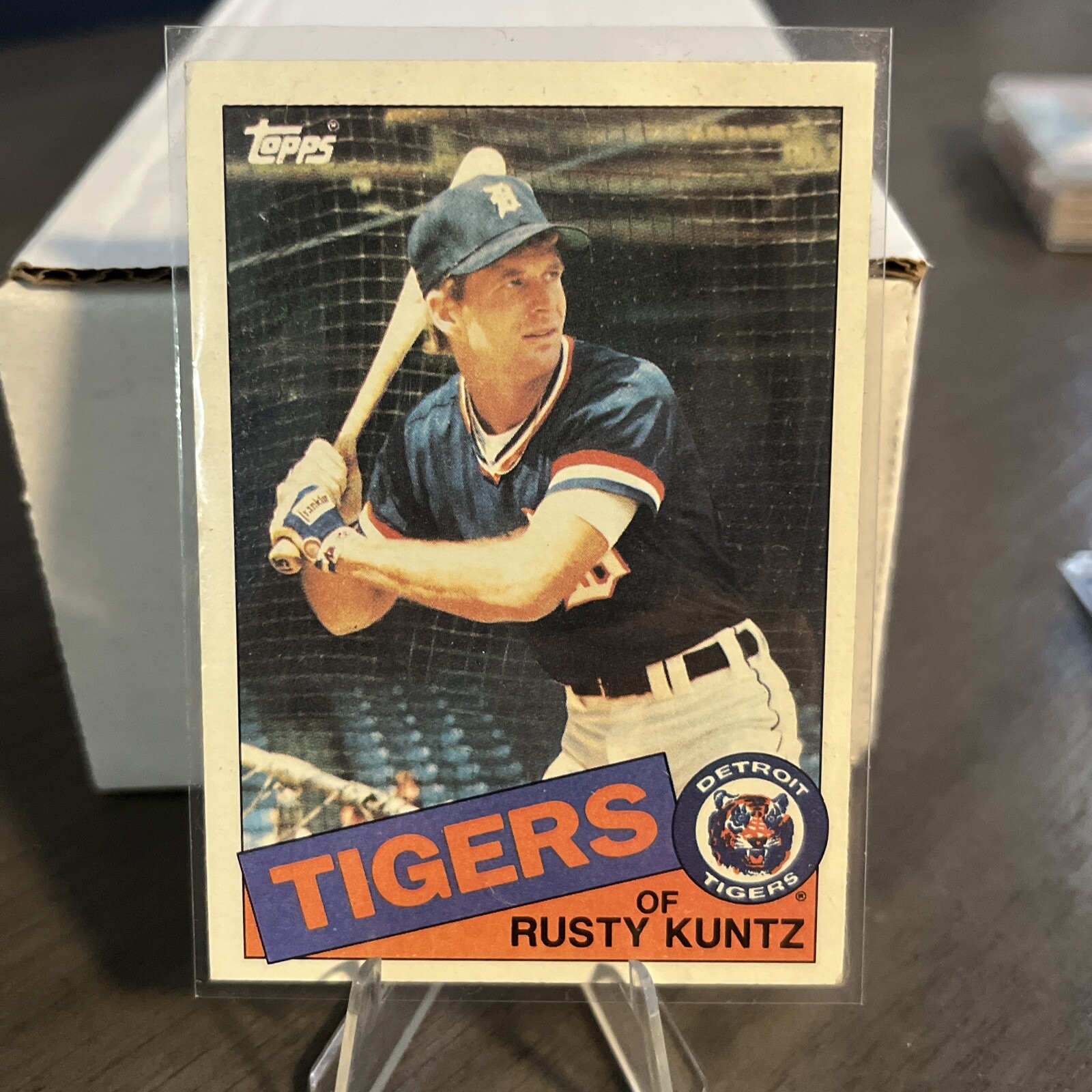 Rusty Kuntz #73 1985 Topps Detroit Tigers | eBay