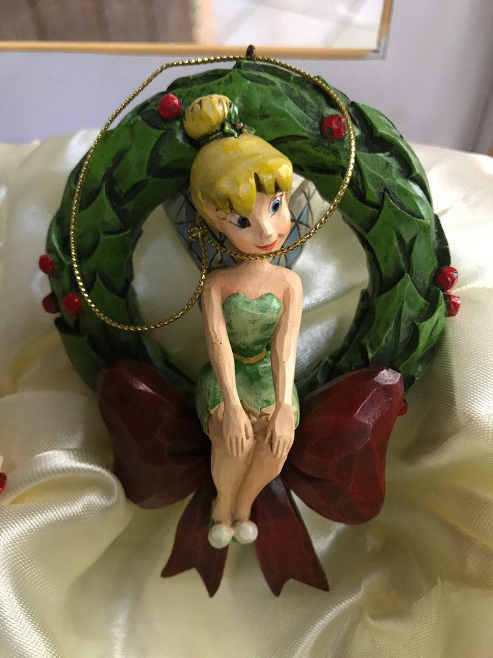 Jim Shore Disney Enesco Tinker Bell Ornament Set Three Different Poses - NEW | eBay