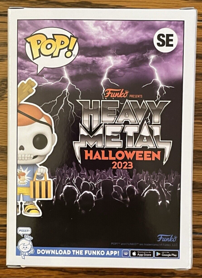 2023 FALL CONVENTION HEAVY METAL FUNKO SE POP - FREDDY BONES ...