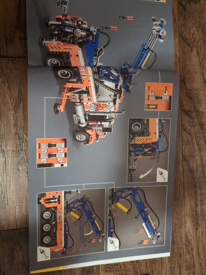 LEGO Technic Large Tow Truck 42128 Crane Building Set - Engineweong ...