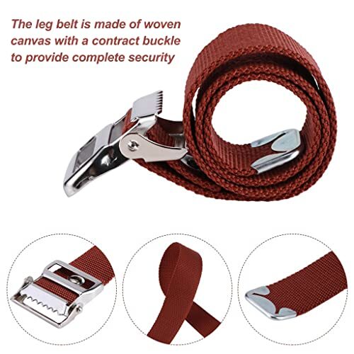 4 PCS Stilt Drywall Replacement Parts, Leg Straps Kit for Stilts, Leg ...