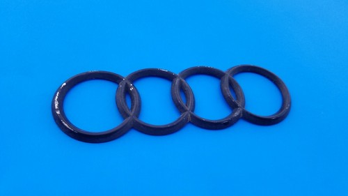 05 06 07 08 AUDI A4 SEDAN REAR BLACK EMBLEM LOGO BADGE SIGN SYMBOL USED ...