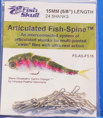 Articulated Fish-Spine Fish Skull U.S.A. Game Changer 24 Shanks 15mm ...