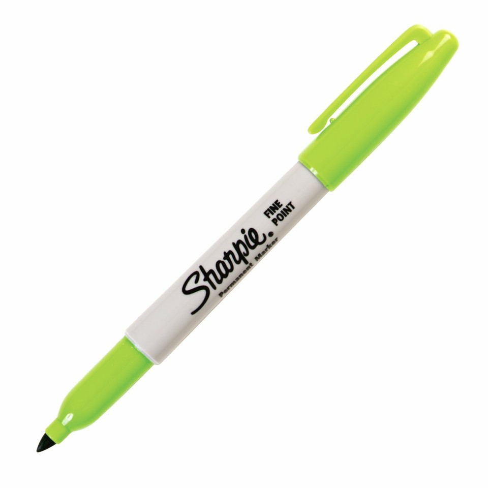 Sharpie Permanent Ink Marker Pen, Fine Point, Original Sharpie - Choose ...