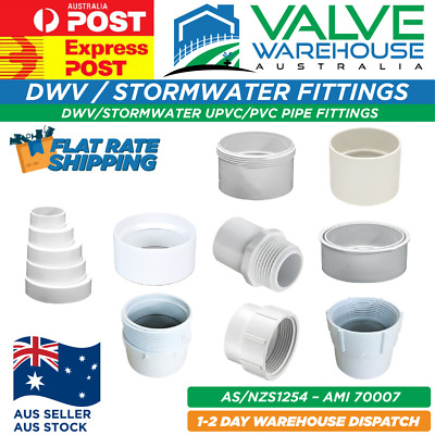 DWV/Stormwater PVC Pipe Fittings | eBay Australia