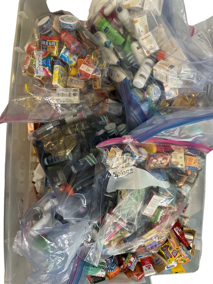 Mini Brands Zuru Grab Bag Series 1,2,3,4, Gold Rush Randomly Picked 15 ...