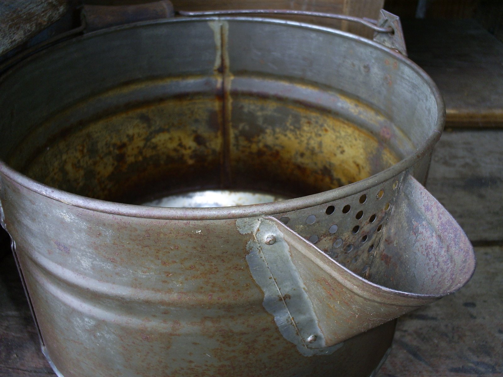 Antique Tinware Large Water Pot Coffee Pot Camp Stove Bail Handle | eBay