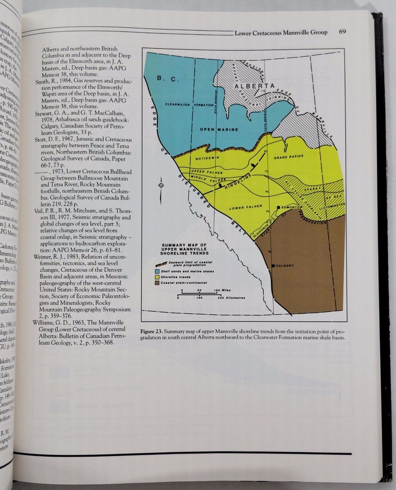 1984 ELMSWORTH CASE STUDY Of A Deep Basin Gas Field John Masters AAPG ...
