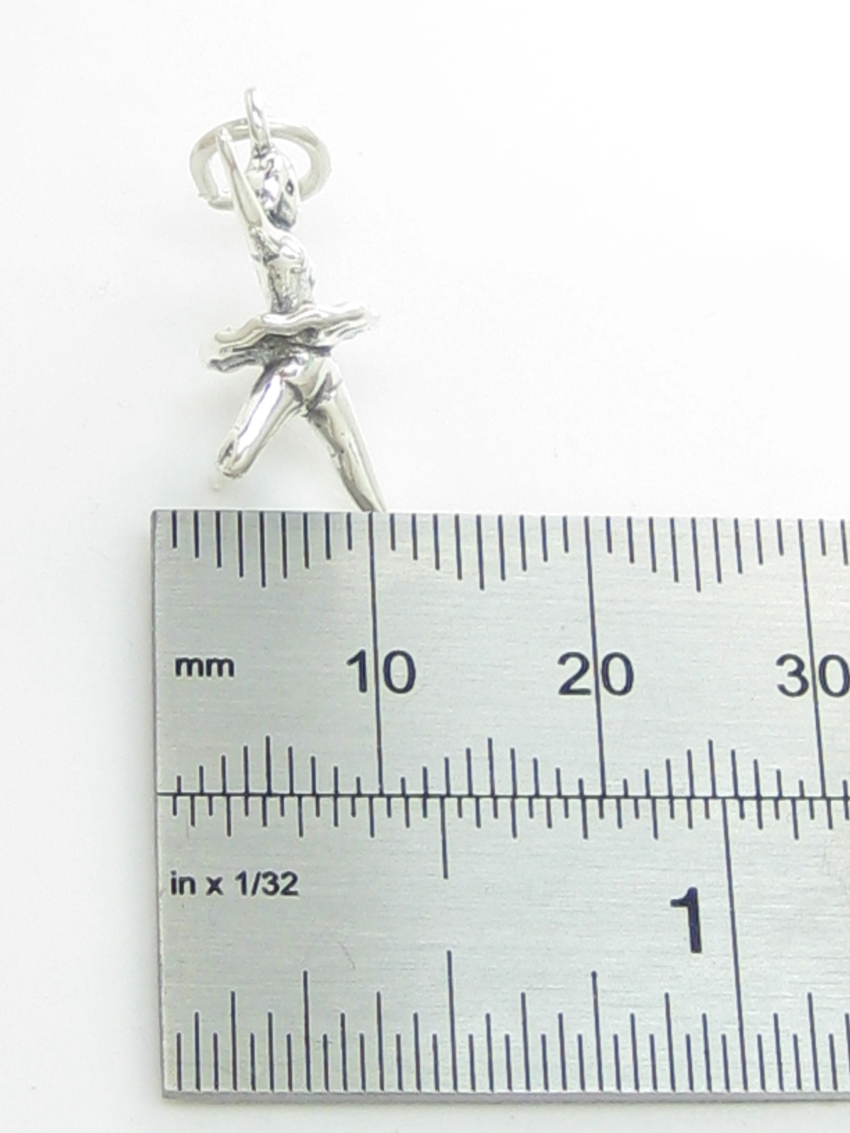 Ballerina sterling silver charm .925 x 1 Ballerinas Ballet dancer ...