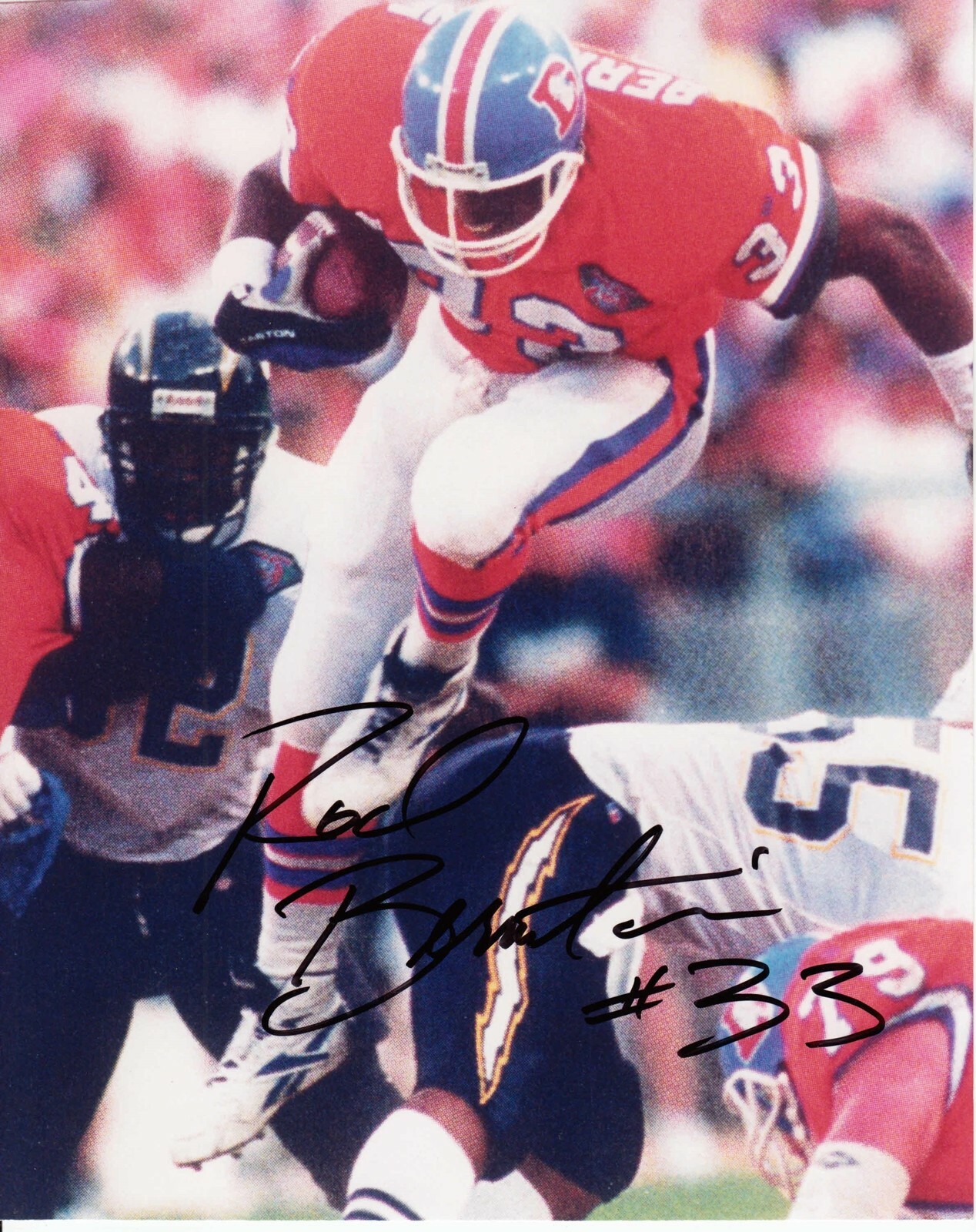 Rod Bernstein #1 8x10 Signed photo w/ COA Denver Broncos 033119 | eBay