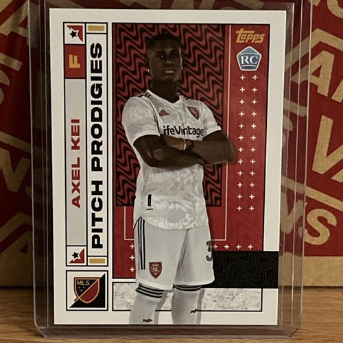2022 Topps MLS - AXEL KEI #27 (RC) Pitch Prodigies Real Salt Lake | eBay