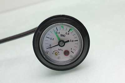 SMC GP46-10-02L5 Pressure Gauge with Switch / 0 - 1.0 MPa Range 1/4 ...