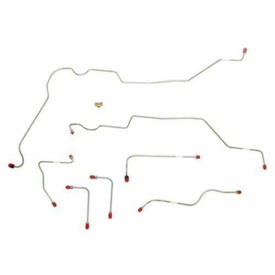 1969 AMC Rambler Front Brake Line Kit Power Disc Brake 7 Piece Set ...