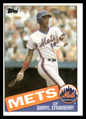 1985 Topps #570 Darryl Strawberry New York Mets | eBay