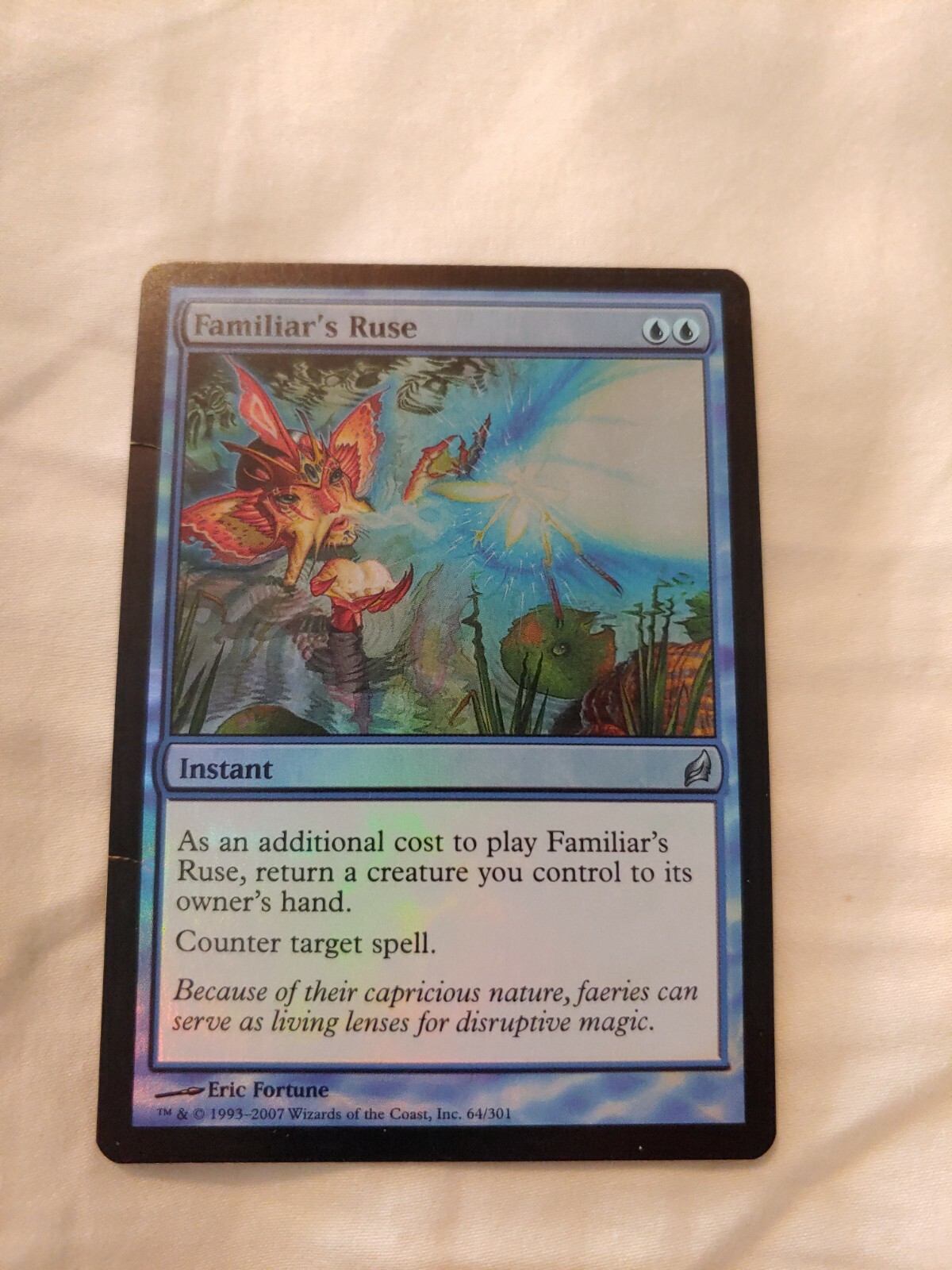 1x Familiar's Ruse - Foil heavy play English Lorwyn MTG Magic | eBay