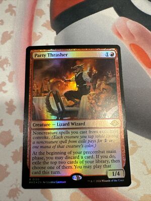 Party Thrasher - Foil R MTG Modern Horizons 3 M/NM, English 0129 | eBay