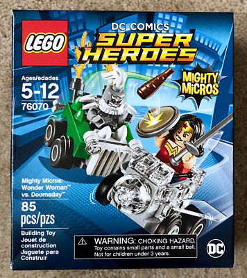 LEGO 76070 Super Heroes Mighty Micros Wonder Woman Vs. Doomsday Set NEW ...