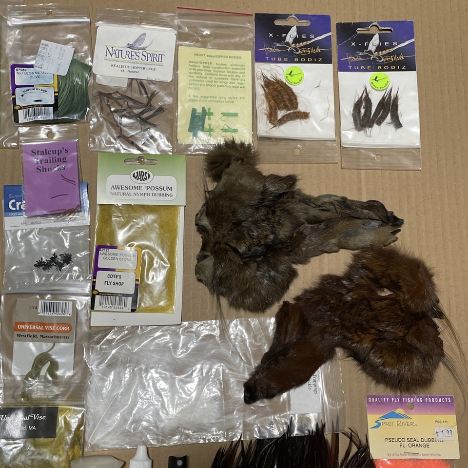 Fly Tying Lot of a lot of items | eBay