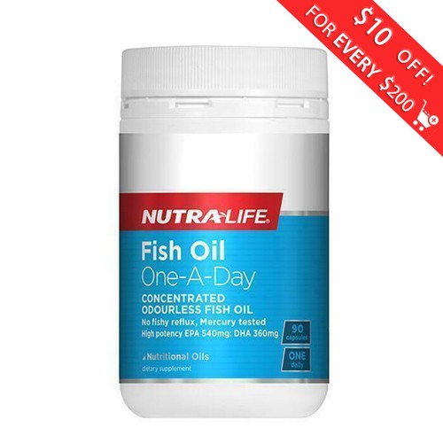 NUTRALIFE FISH OIL ONE-A-DAY 90 CAPS FREE SHIPPING | eBay