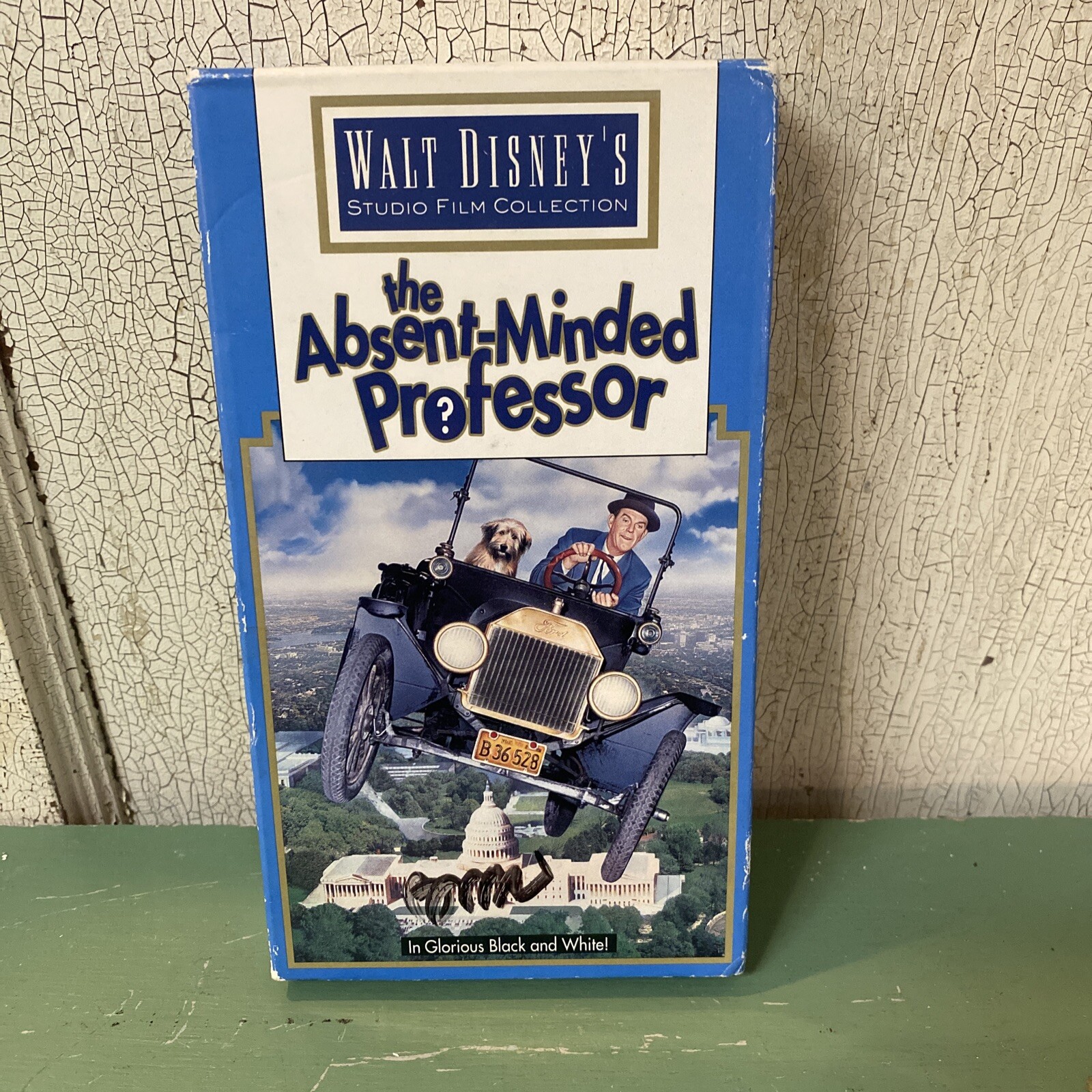 The Absent- Minded Professor VHS VCR Video Tape Fred Macmurray Black ...
