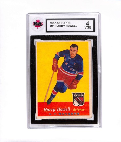 1957-58 Topps Harry Howell KSA 4 (CP) #51 | eBay