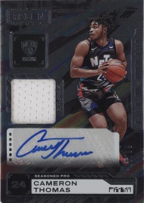2023-24 Panini Recon - Seasoned Pro Autographs Cameron Thomas #SPA-THM ...