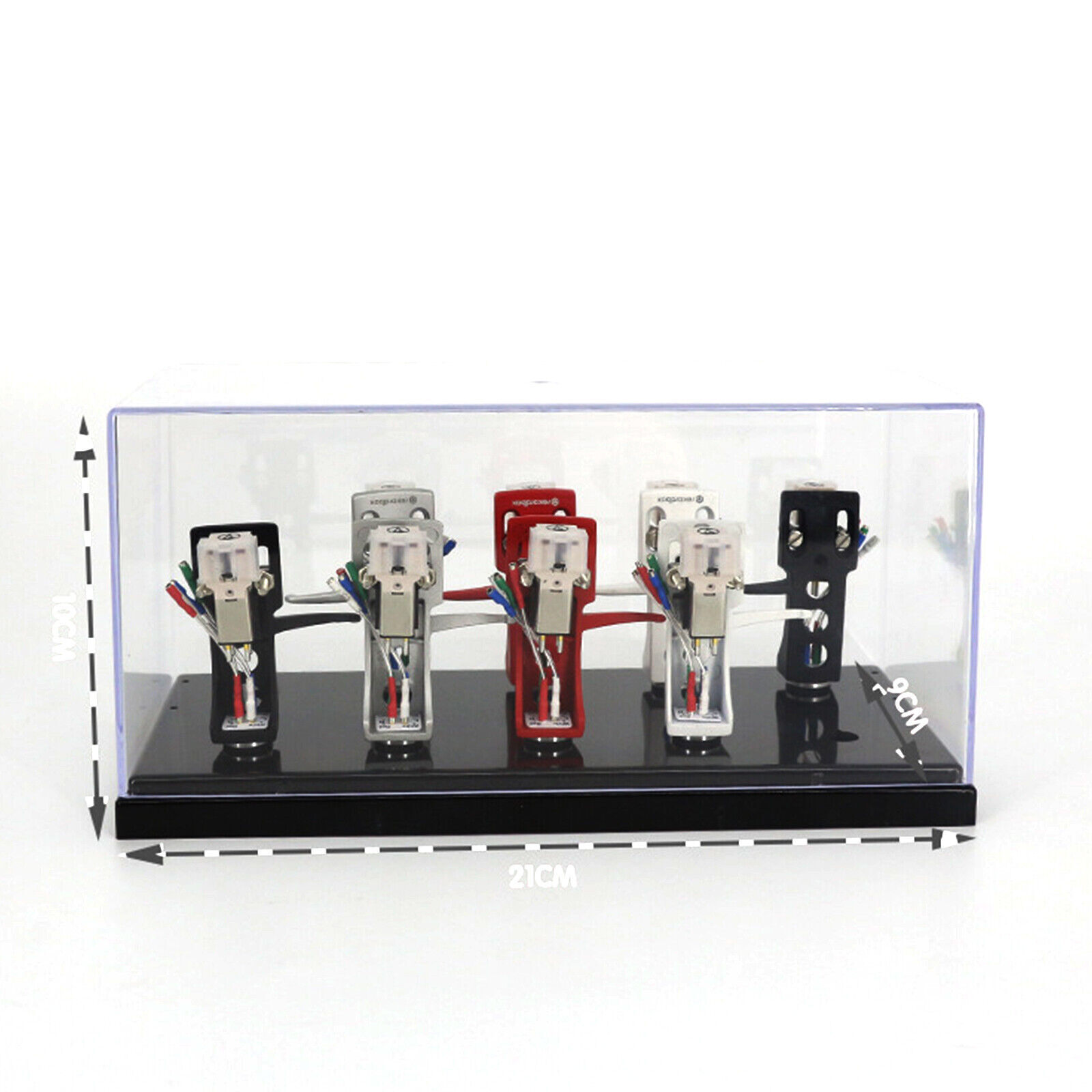 Acrylic Box Turntable Stylus Holder Headshell Cartridge Keeper Phono ...