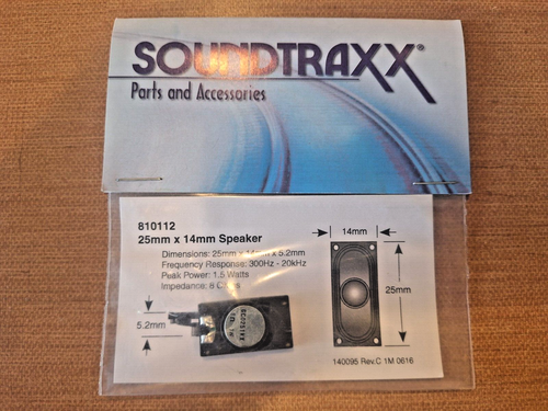 HO Scale Soundtraxx 25X14MM SPEAKER Item #810112 | eBay