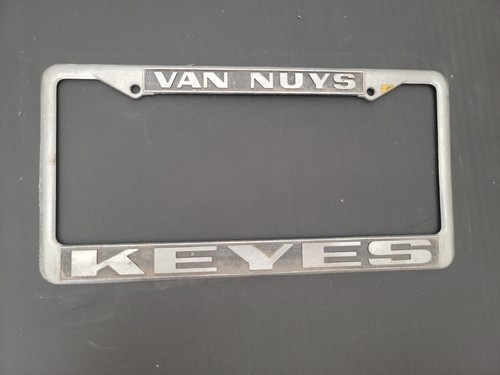 VAN NUYS KEYES MERCEDES BENZ" Vintage Dealer License Plate Frame” | eBay