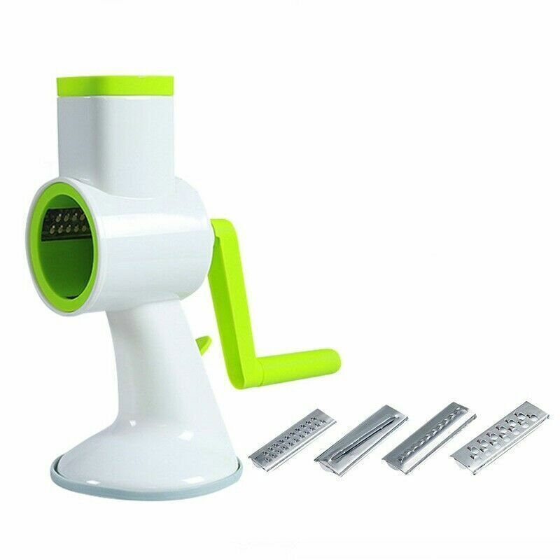 Multifunction Manual Round Vegetable Cutter Slicer Grater Shredder ...