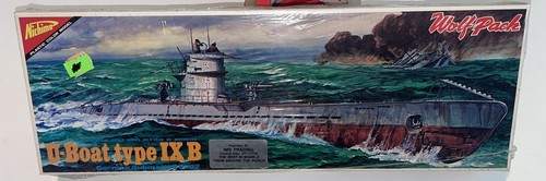 1/200 Nichimo German Submarine U-107 U-Boat Type IX B Model Kit Factory ...