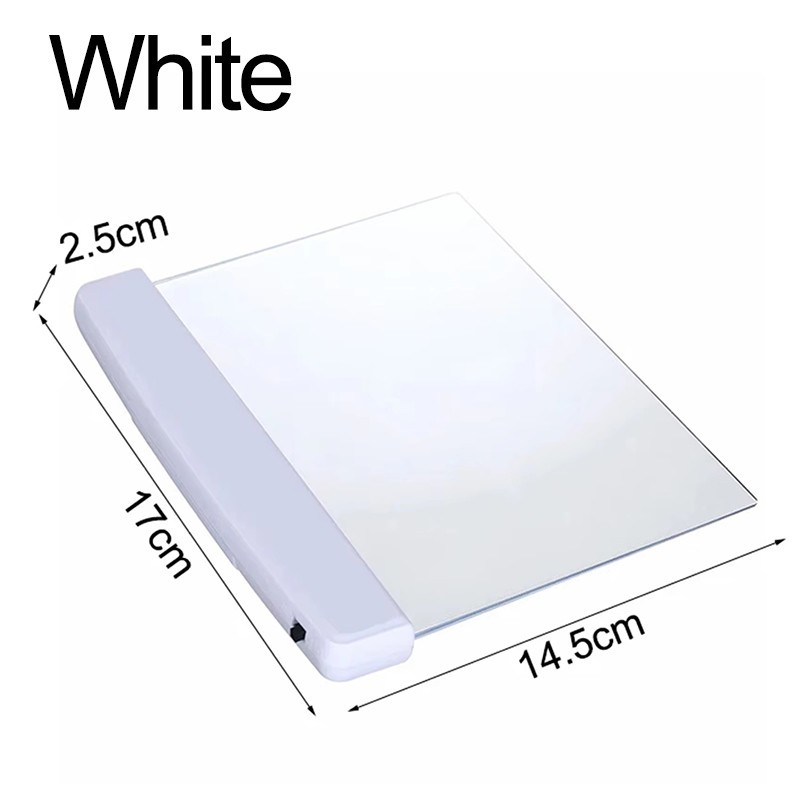 LED Reading Light Panel – Ultra Thin Portable Flat Book Light for Night ...