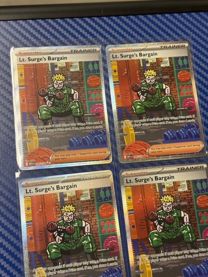Lt. Surge's Bargain - 185/132 Pokémon Mega Evolution (MEG) Near Mint ...