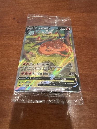 Charizard UPC Ultra Premium Collection 3 Promo Cards Sword and Shield ...