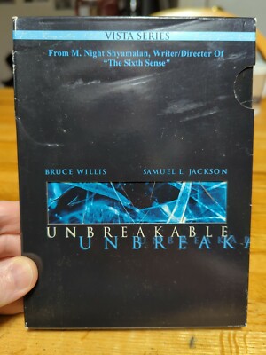 Unbreakable (DVD, 2001, 2-Disc Set, Vista Series) 786936144772| eBay