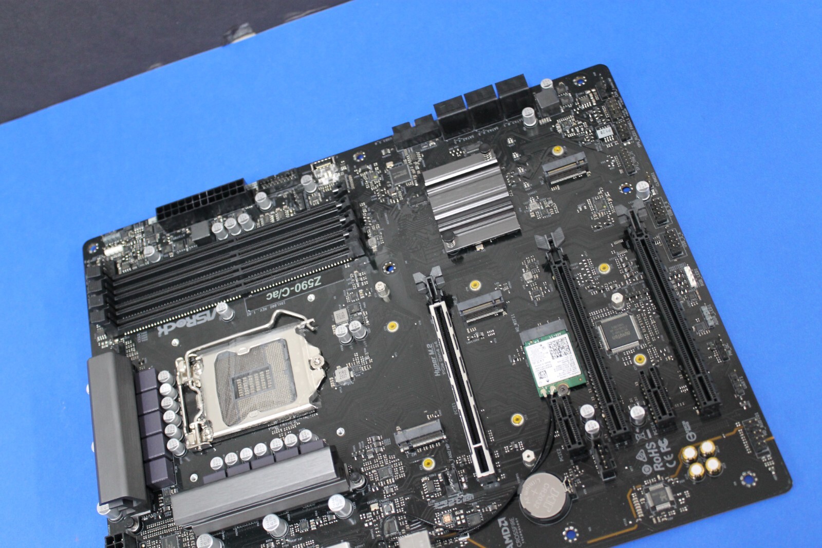 ASRock Z590-C/ac Intel LGA 1200 DDR4 SATA ATX WIFI Motherboard | eBay