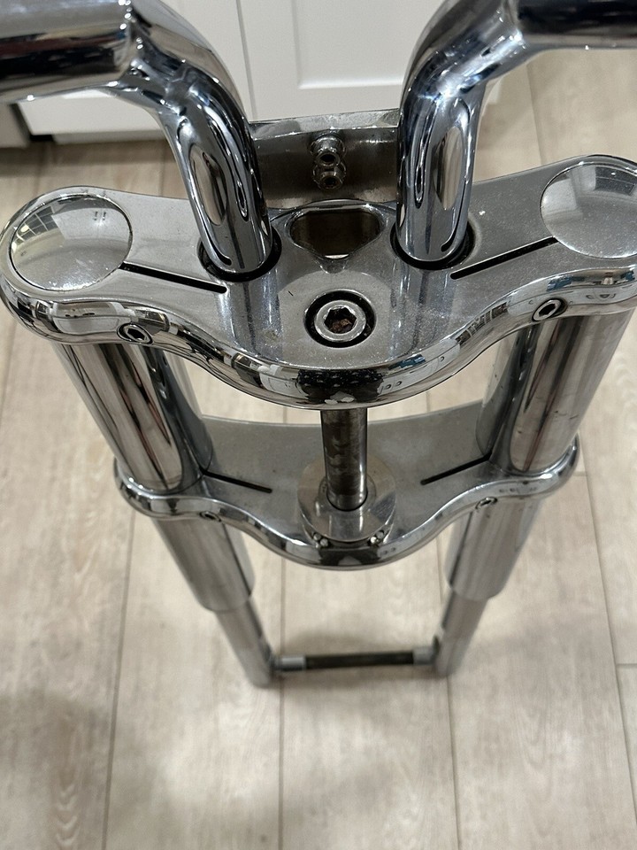 American Suspension Harley Davidson wide glide front end Fork Softail ...