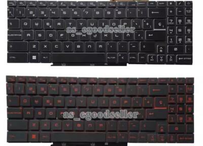 New for MSI GF76 GL76 GL66 MS-17L1 MS-17H3 Keyboard Laitn Spanish ...