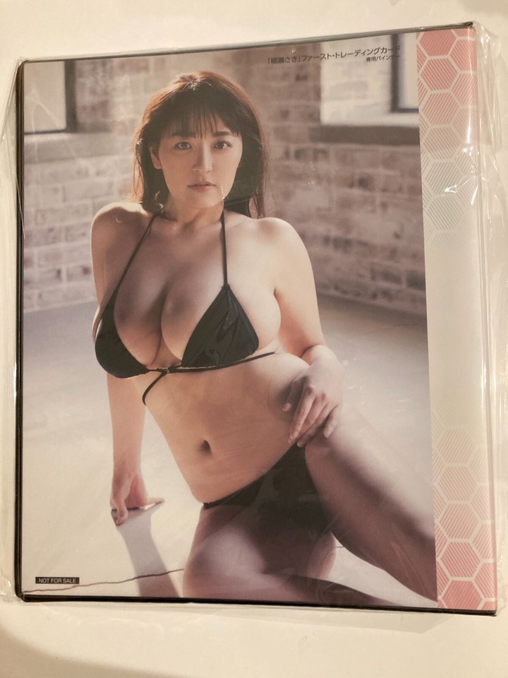 Saki Yanase First Trading Card binder Bikini Girl JAPANESE IDOL 1 | eBay