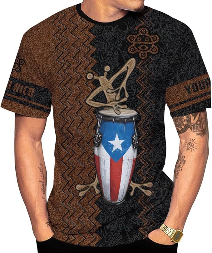 Custom Puerto Rico Flag Shirt Boricua Puerto Rican Shirts Puerto Rican ...