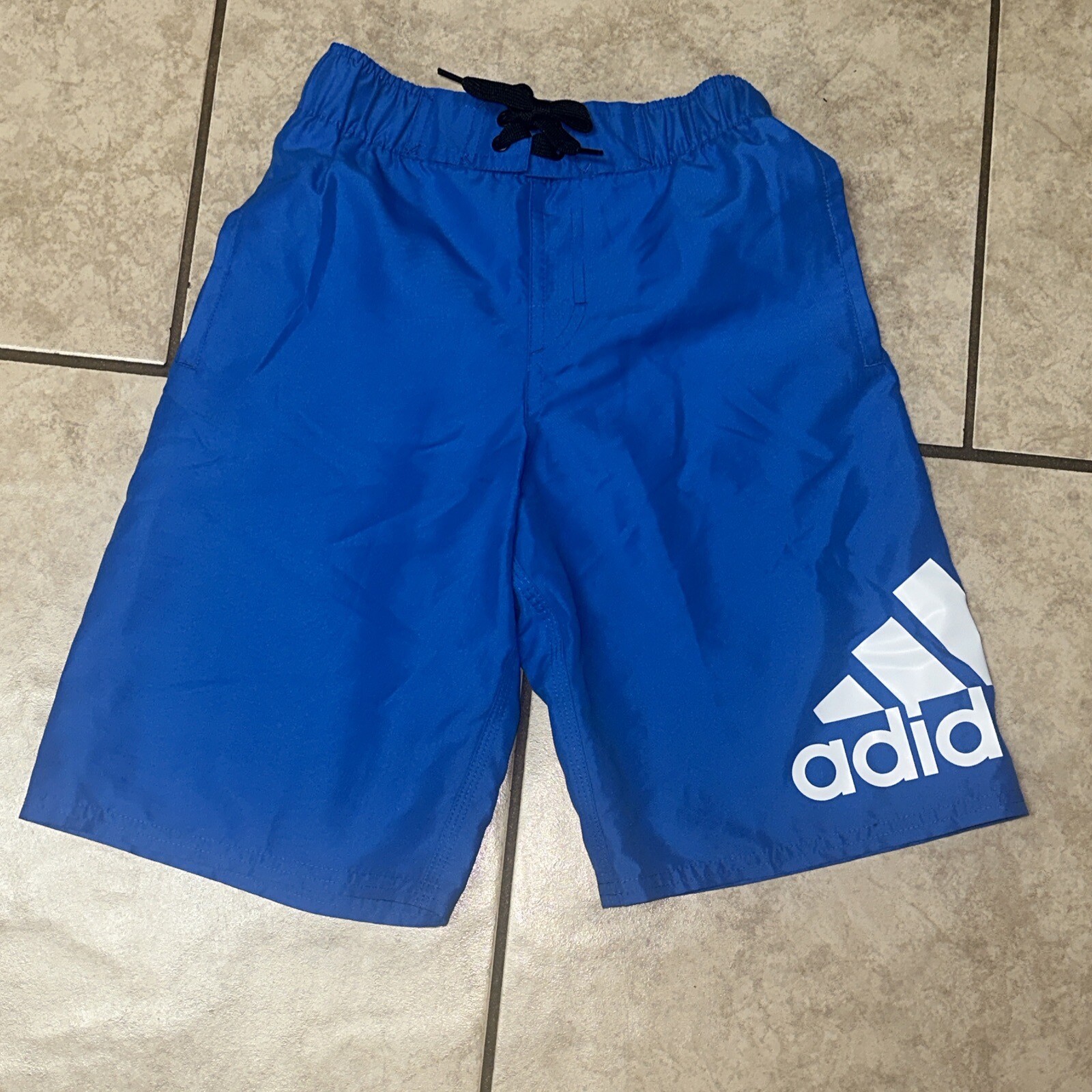 Boy’s Blue Adidas Swim Trunks Size Small | eBay