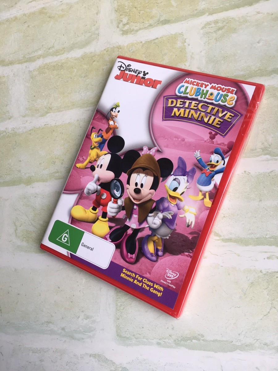 Mickey Mouse Clubhouse Detective Minnie DVD A Casa Do Mickey Mouse