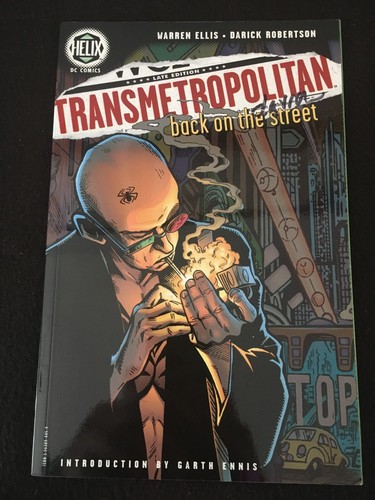 TRANSMETROPOLITAN: BACK ON THE STREET Trade Paperback, Signed by Geof ...