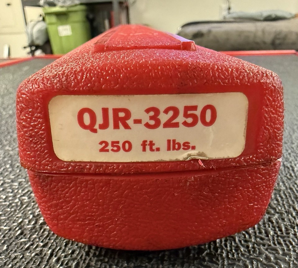 Snap-On QJR-3250 Click-Type Torque Wrench 1/2" 50-250lbs USA Very Nice ...