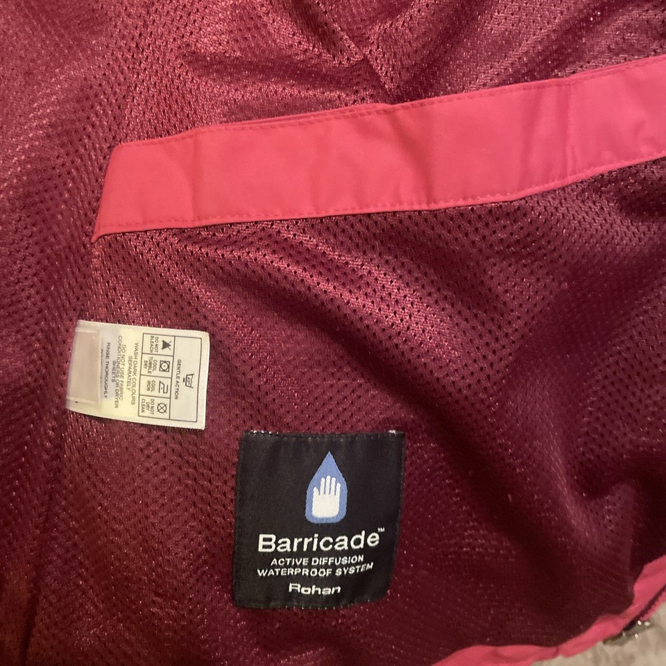 Rohan Barricade Windbreaker Jacket S | eBay UK