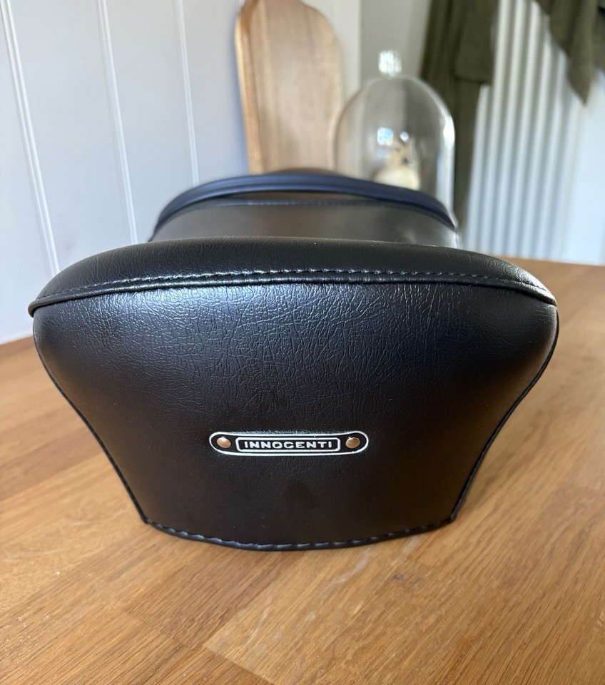 Freshly Restored Original Lambretta Noemi Rosa genuine Seat Innocenti ...